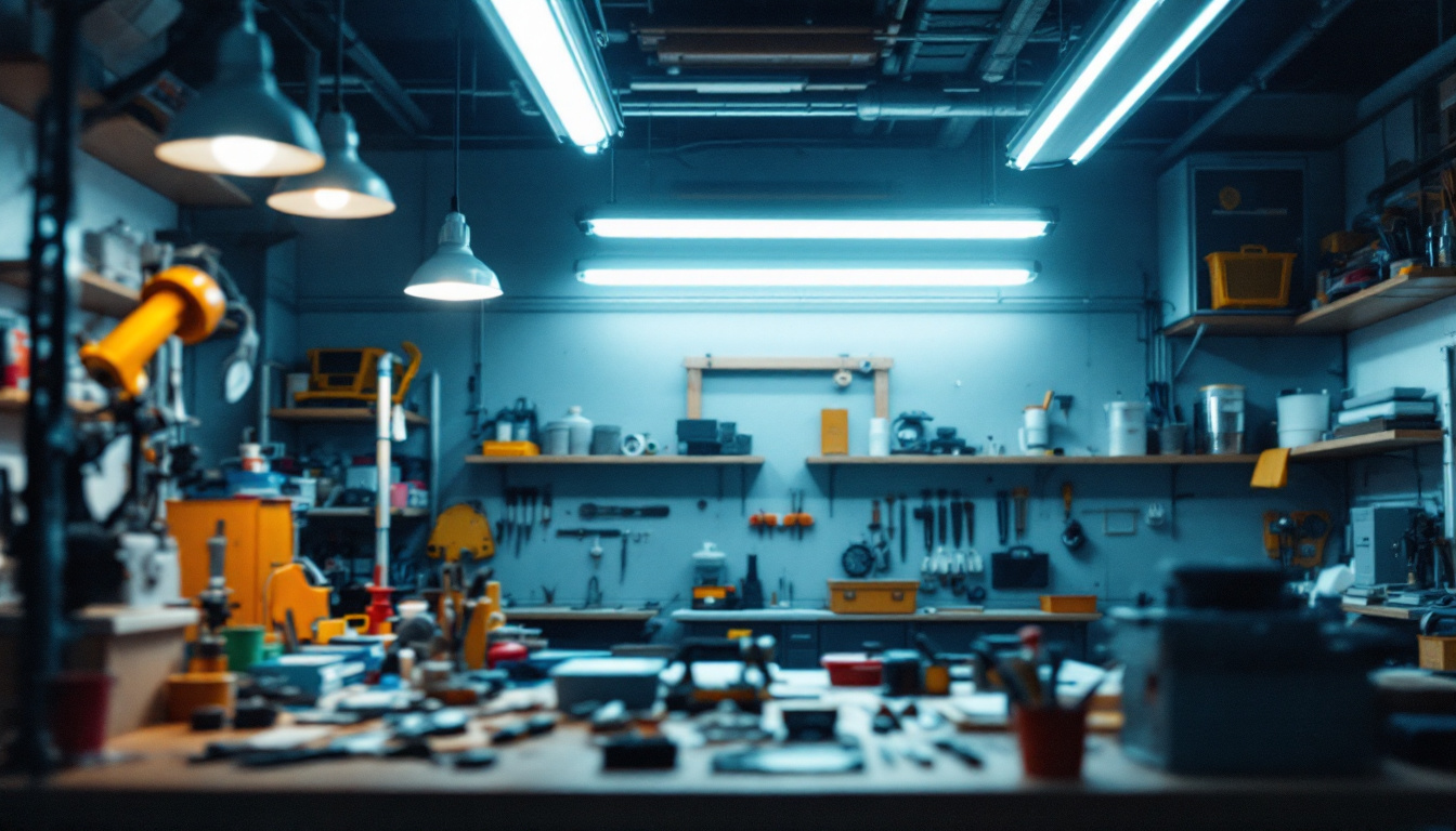 Florescent Shop Lights: Lighting Explained - PacLights