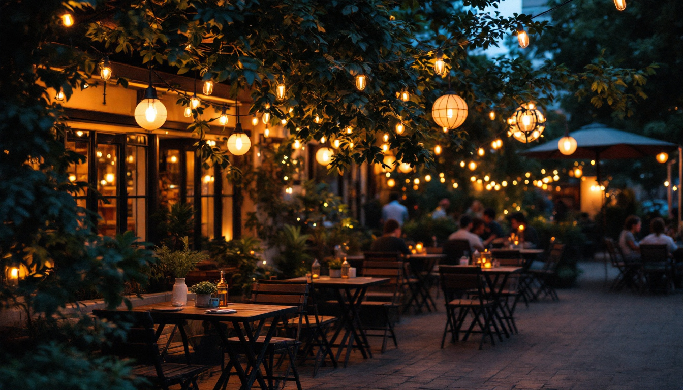 Outdoor Cafe Lights: Lighting Explained - PacLights