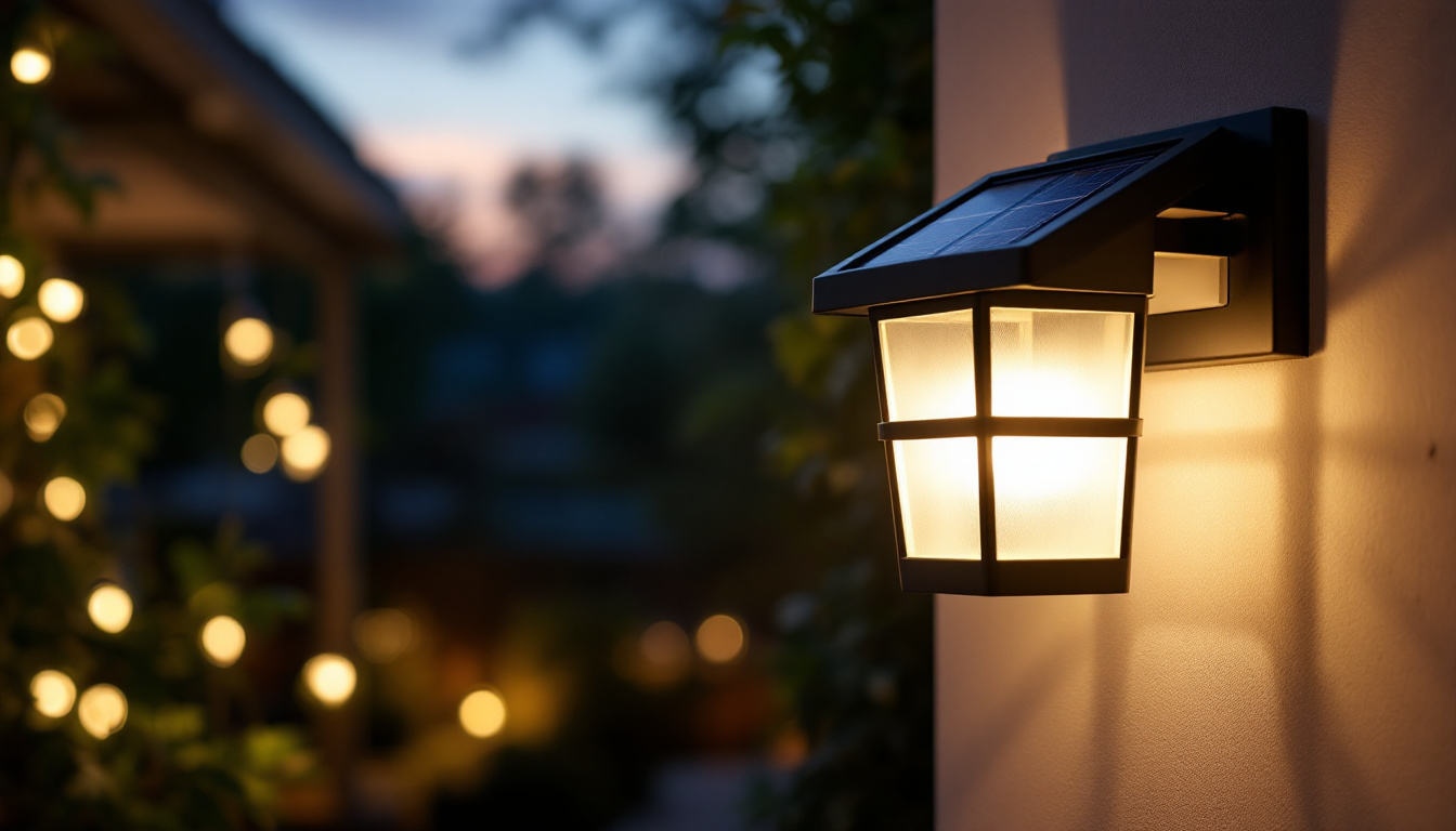 Wall Mounted Solar Lamp: Lighting Explained - PacLights