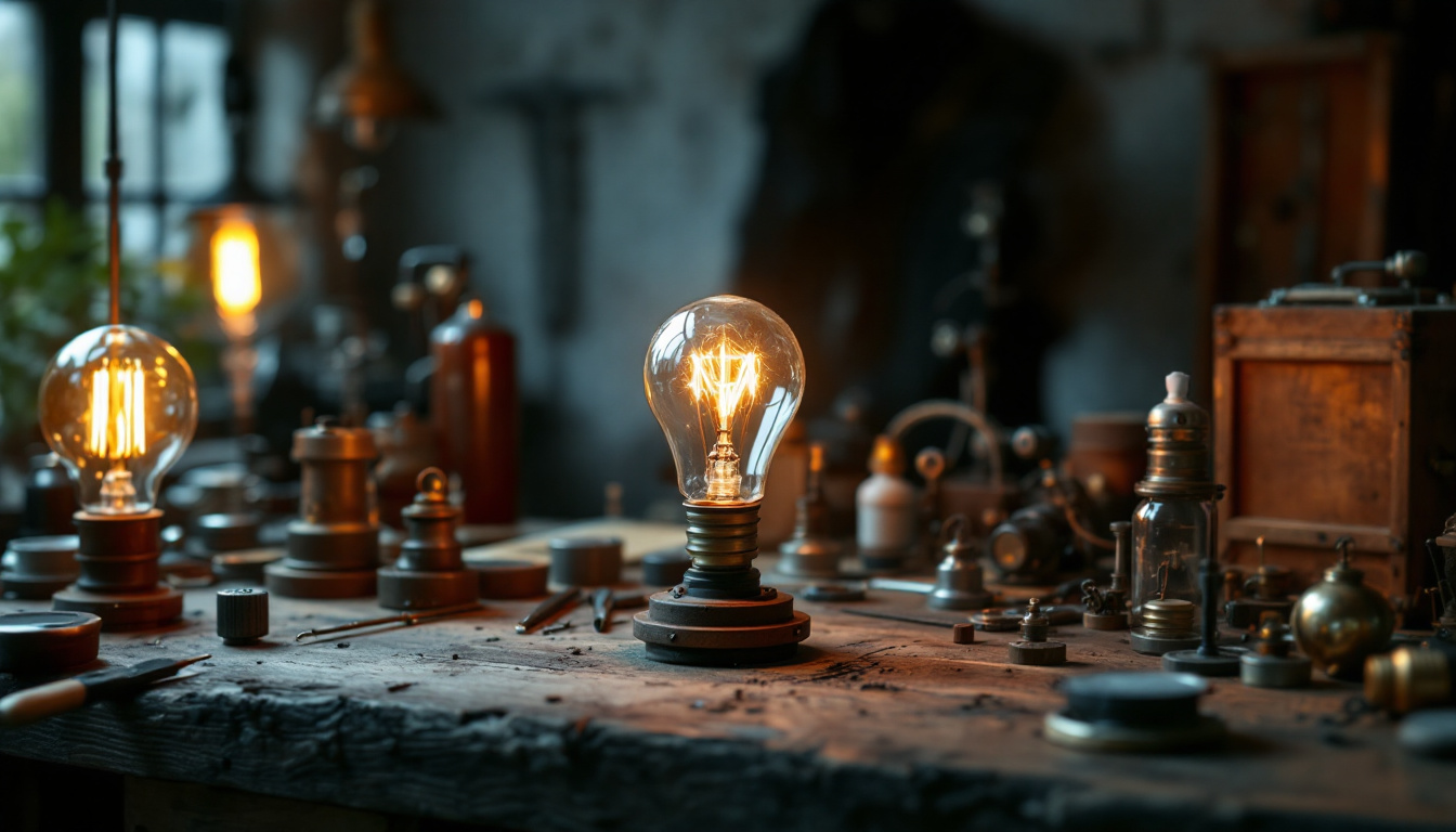 How Was Thomas Edison First Prototype Off The Light Bulb: Lighting ...