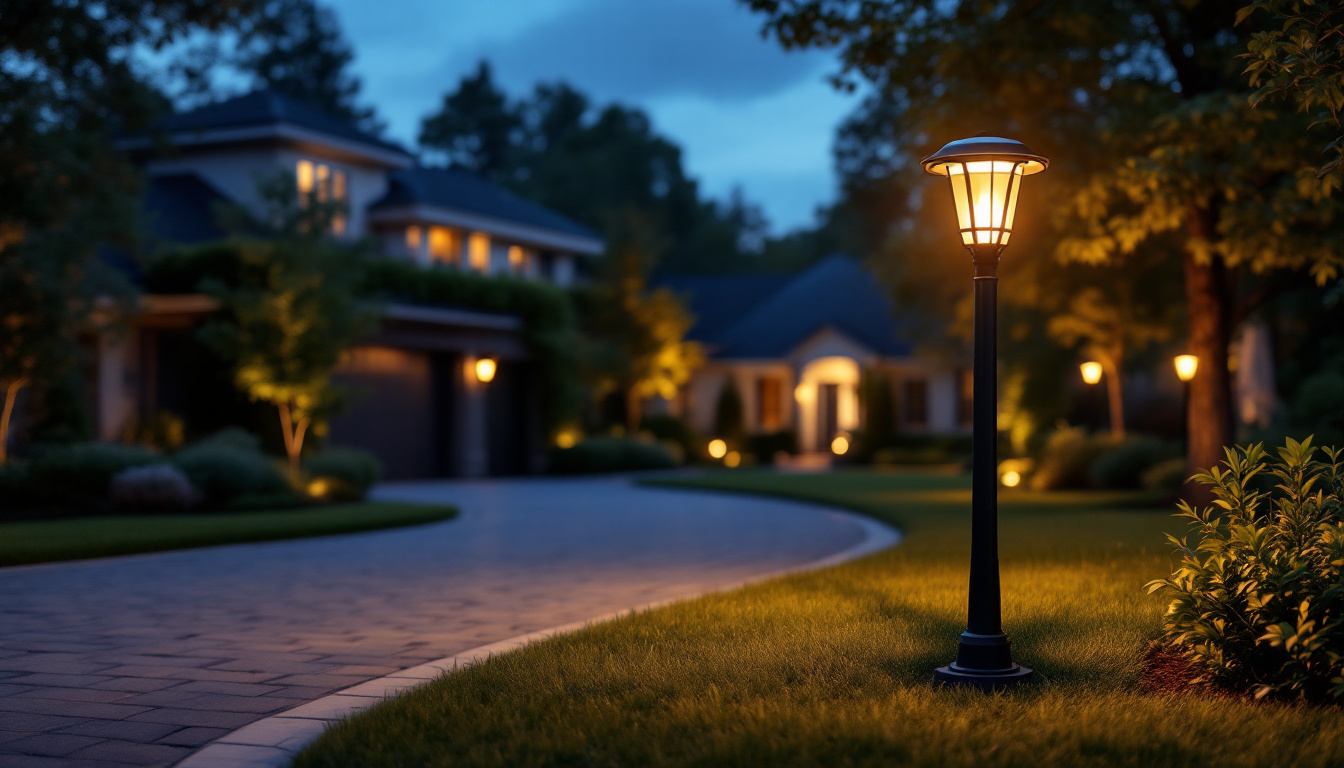 Driveway Solar Lamp Post: Lighting Explained - PacLights