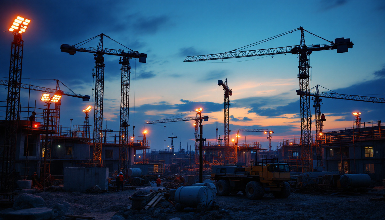 Construction Work Lights: Lighting Explained - PacLights