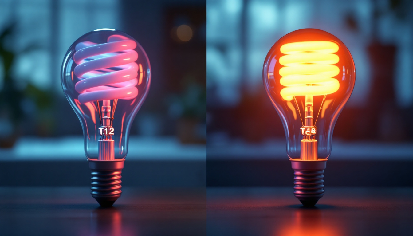 T12 Vs T8 Bulb: Lighting Explained - PacLights