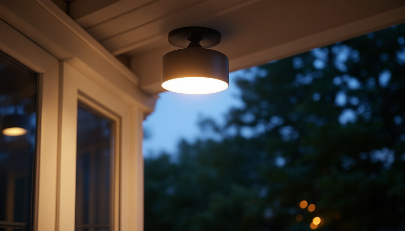 Motion Sensor Outdoor Ceiling Light: Lighting Explained - PacLights