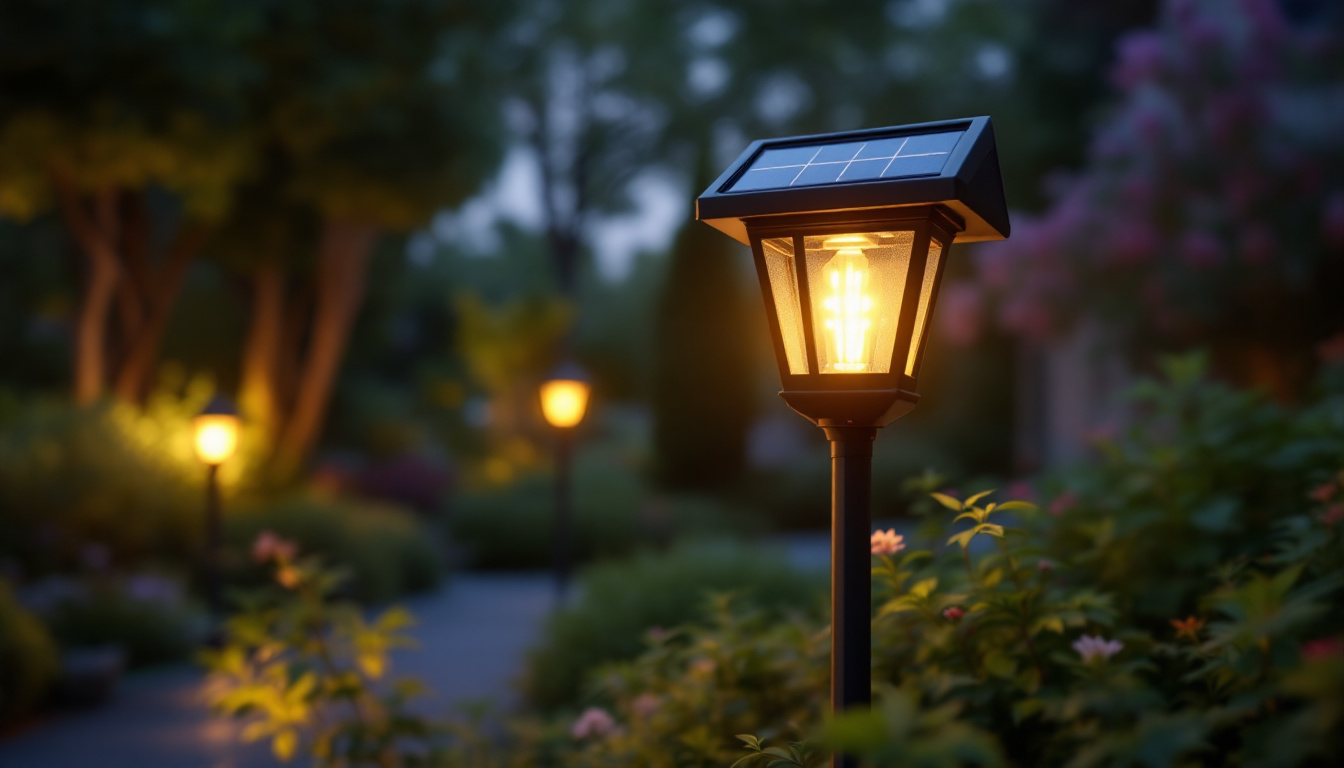 Solar Yard Lamps: Lighting Explained - PacLights