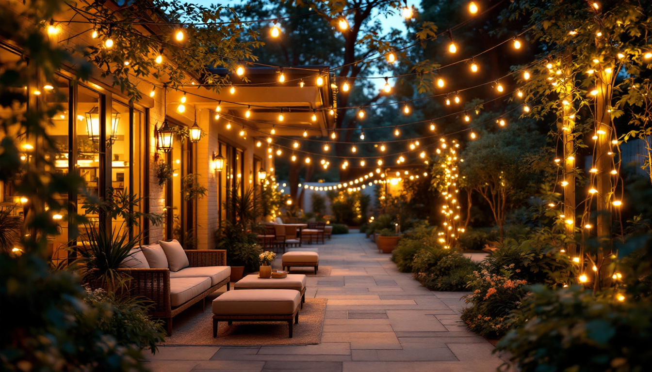 Outdoor Patio Lighting Strings: Lighting Explained - PacLights