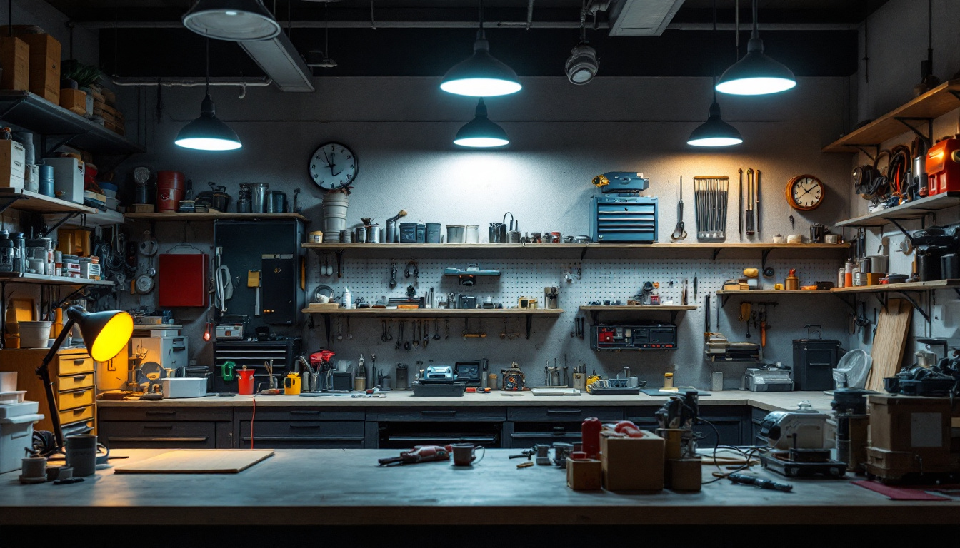 Garage Shop Lights: Lighting Explained - PacLights
