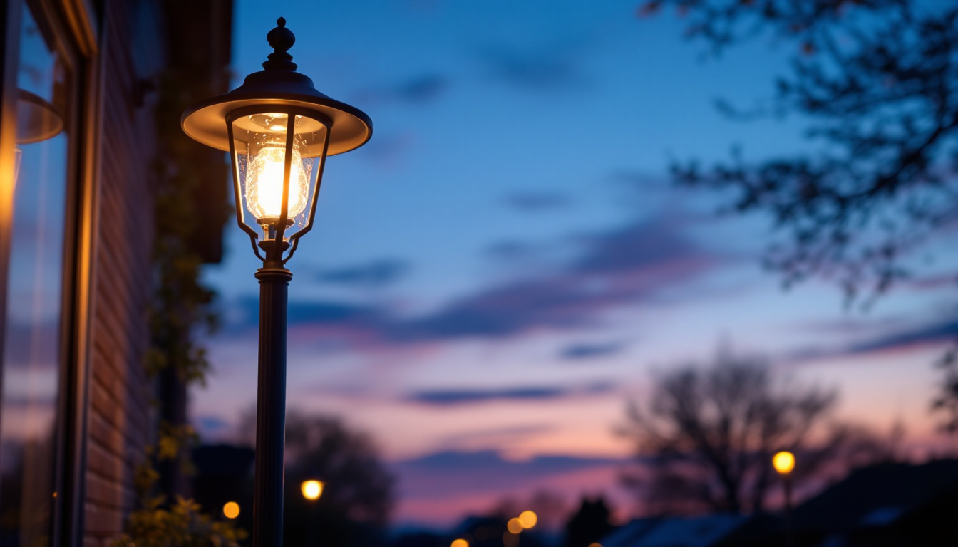 Patio Lamp Post: Industrial vs. Commercial Lighting Design - PacLights