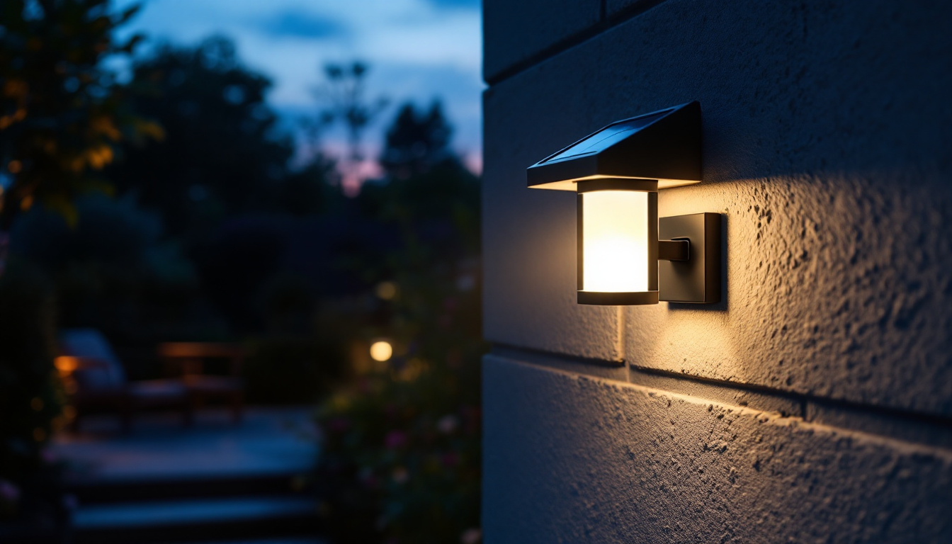Wall Mount Solar Lights: Connection to Lighting Controls - PacLights