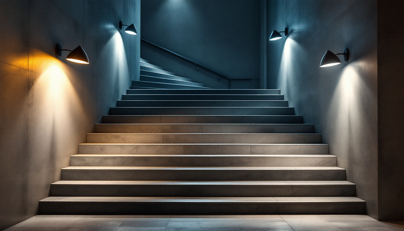 Stair Led Lights: Industrial vs. Commercial Lighting Design - PacLights