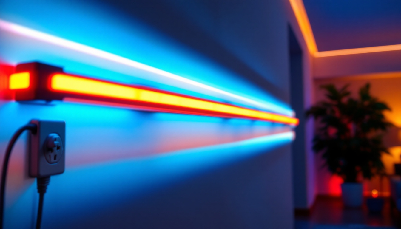 Led Wall Strip Lights: How It Relates to Electrical Load and Power ...