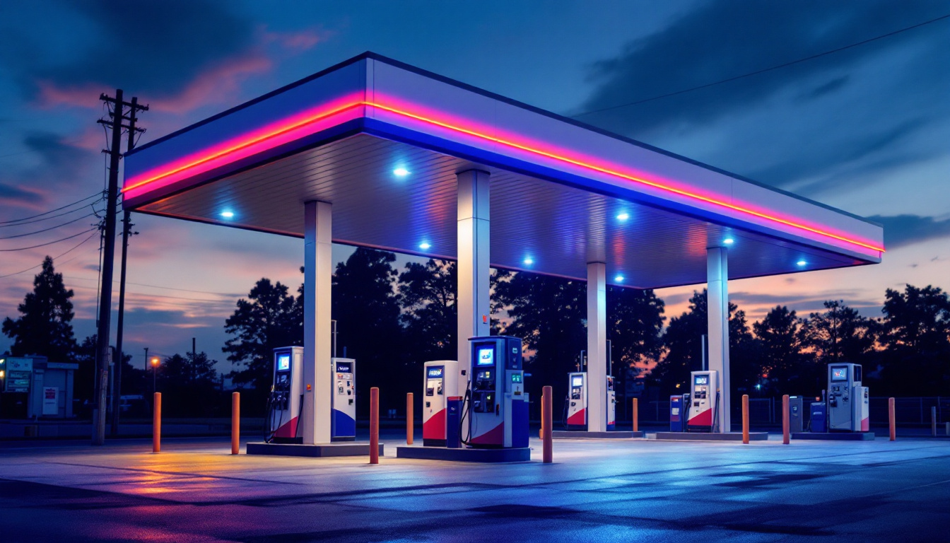 Gas Station Lights: Explained, A Must-Know for Electrical Engineers ...