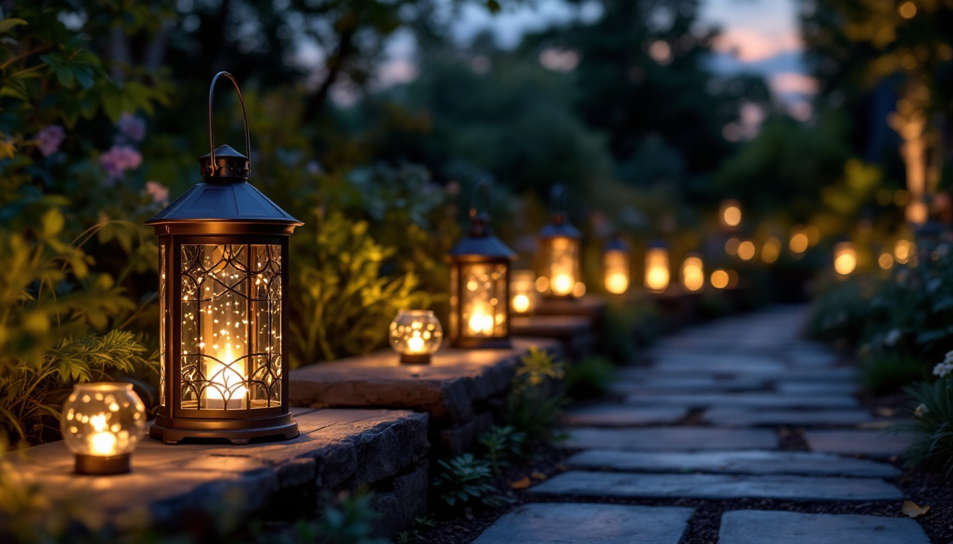 Solar Powered Lantern Lights Outdoor: How to Measure in Lighting ...