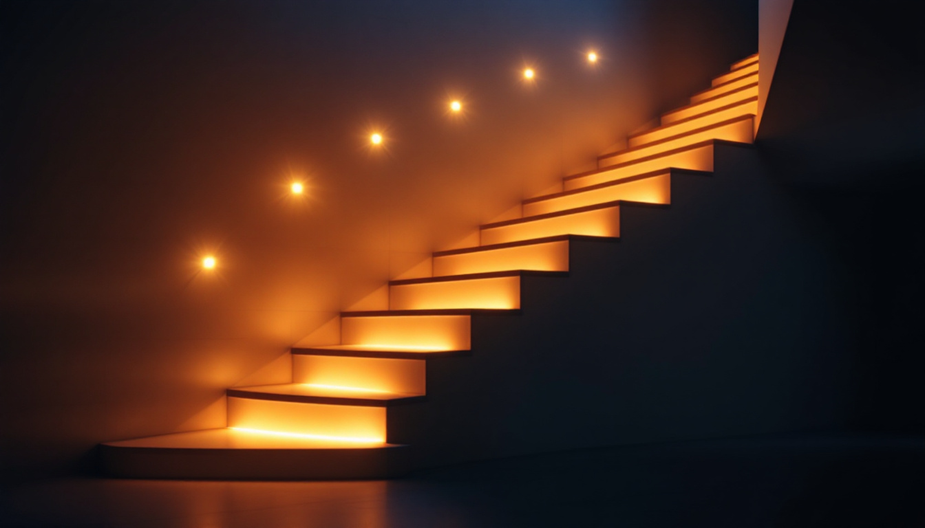 Led Stairs Lights: How It Relates to Electrical Load and Power ...