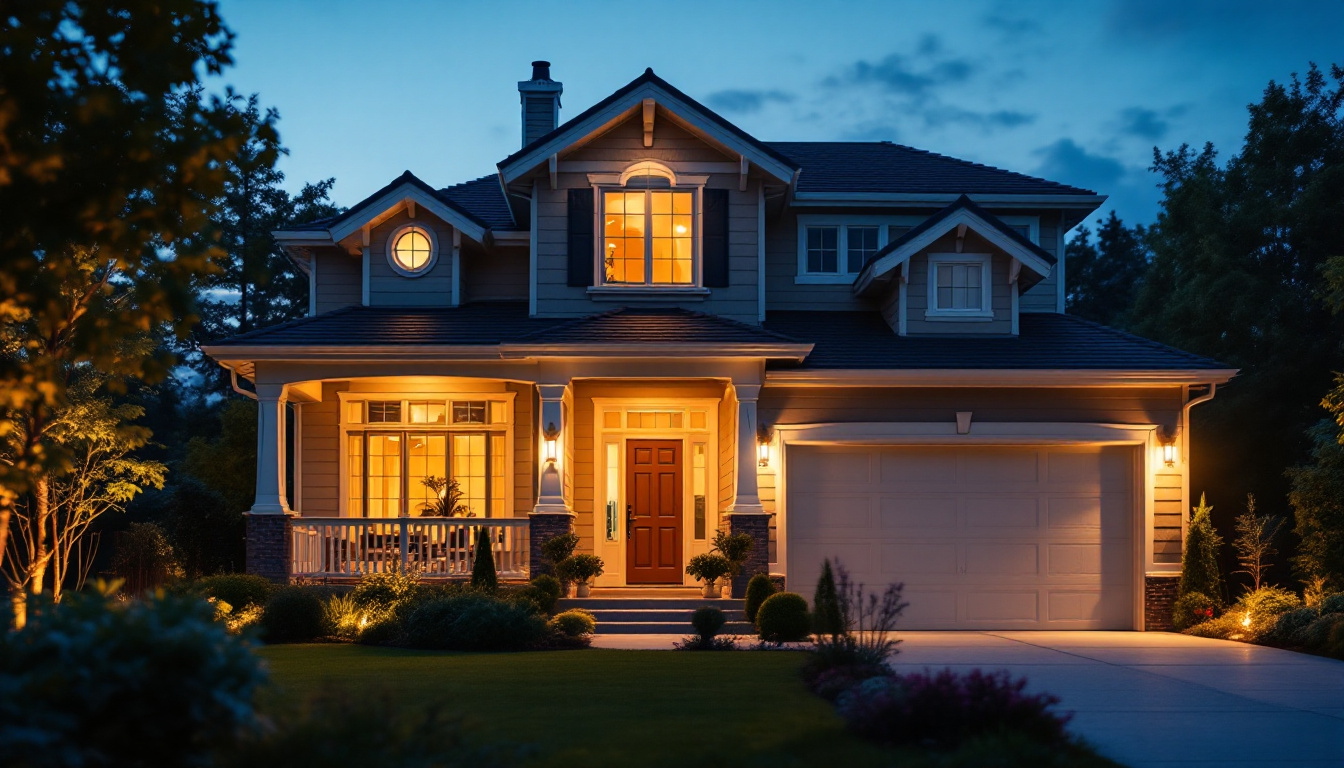 Lights On House Outside: How It Relates to Electrical Load and Power ...