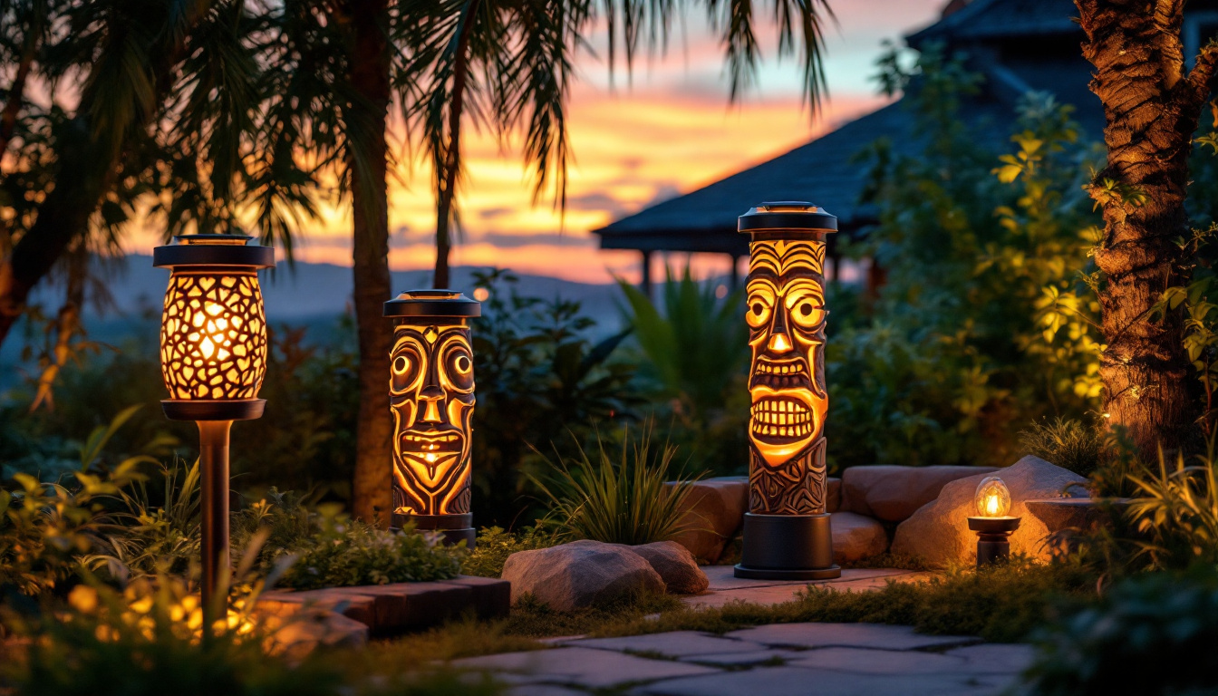 Solar Tiki Lamps: The Key to Better Lighting Quality - PacLights