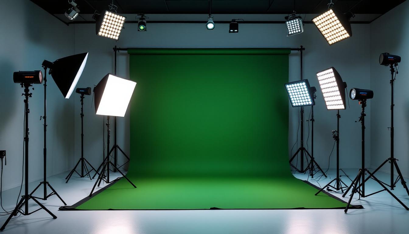 Green Screen Lights: How to Choose the Right Ones for Your Lighting ...