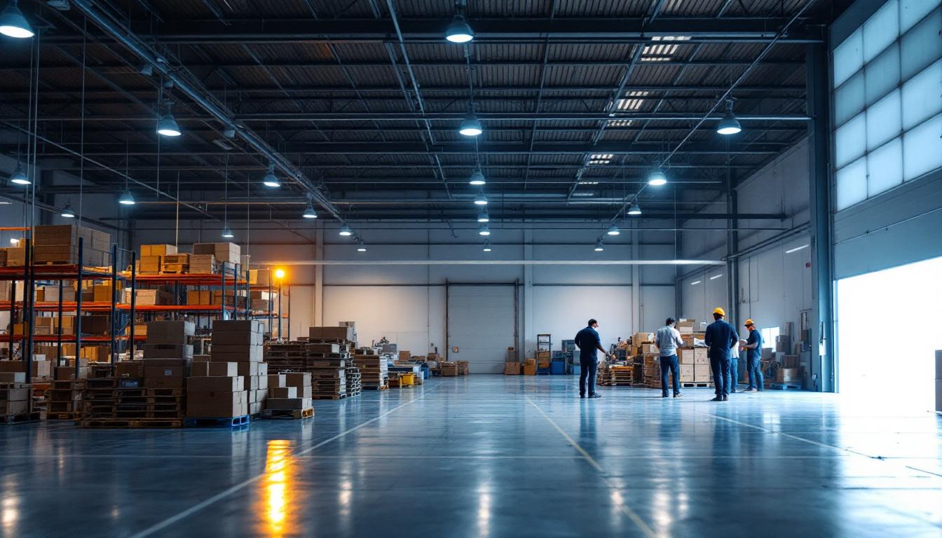 Warehouse High Bay Lighting: The Role in Designing Low-Glare Lighting ...