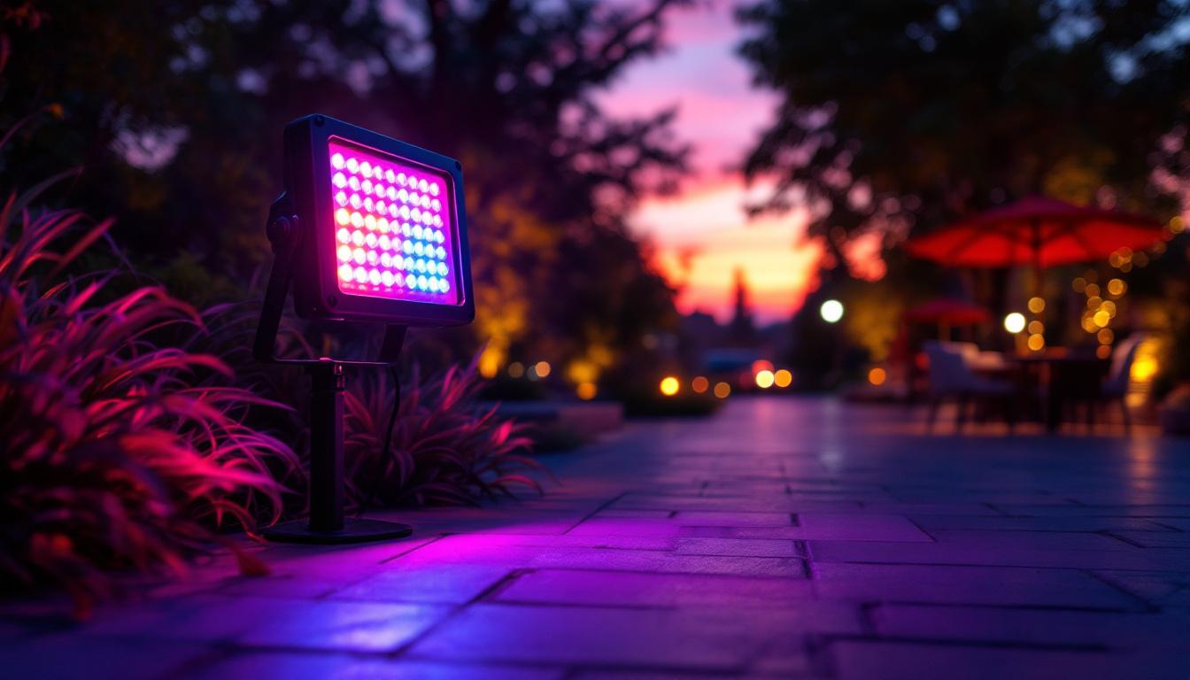 Led Colour Flood Light: The Engineering Science Behind in Lighting ...