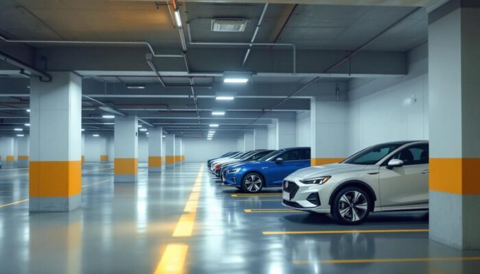 LED Garage Lighting Fixtures - Parking Garage LED Lights | PacLights