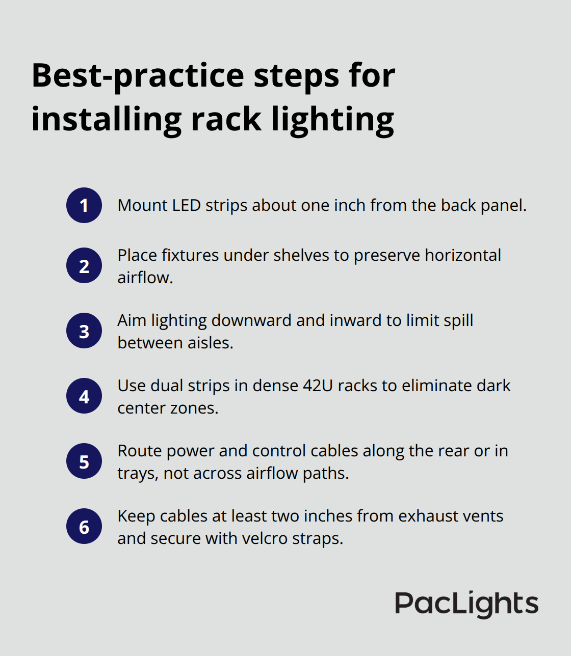 Rack Illumination Strategies: Lighting Cabinets For Optimal Airflow ...