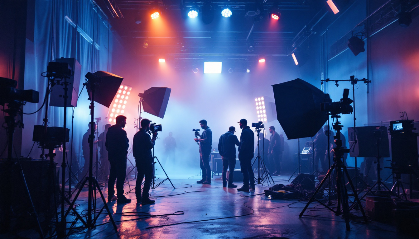 Debunking Common Myths About lights film set - PacLights